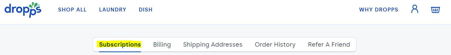 Edit Subscription Ship Date or Frequency